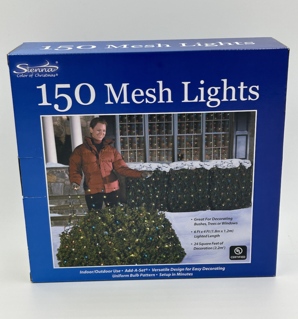 150 Multi Color Mesh Lights by Sienna - Garden World
